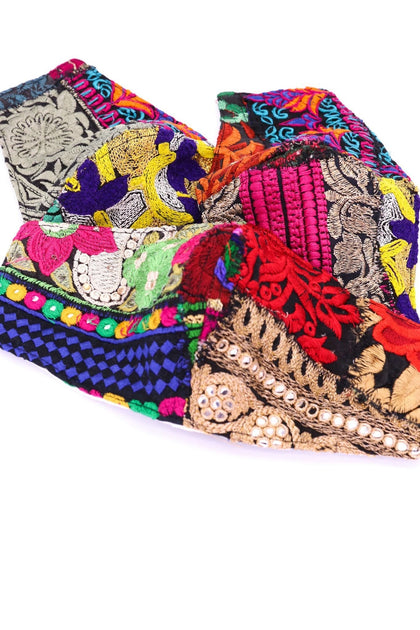 LIMITED EMBROIDERED FACE MASK X FREE PEOPLE, hand made - MOMO NEW...